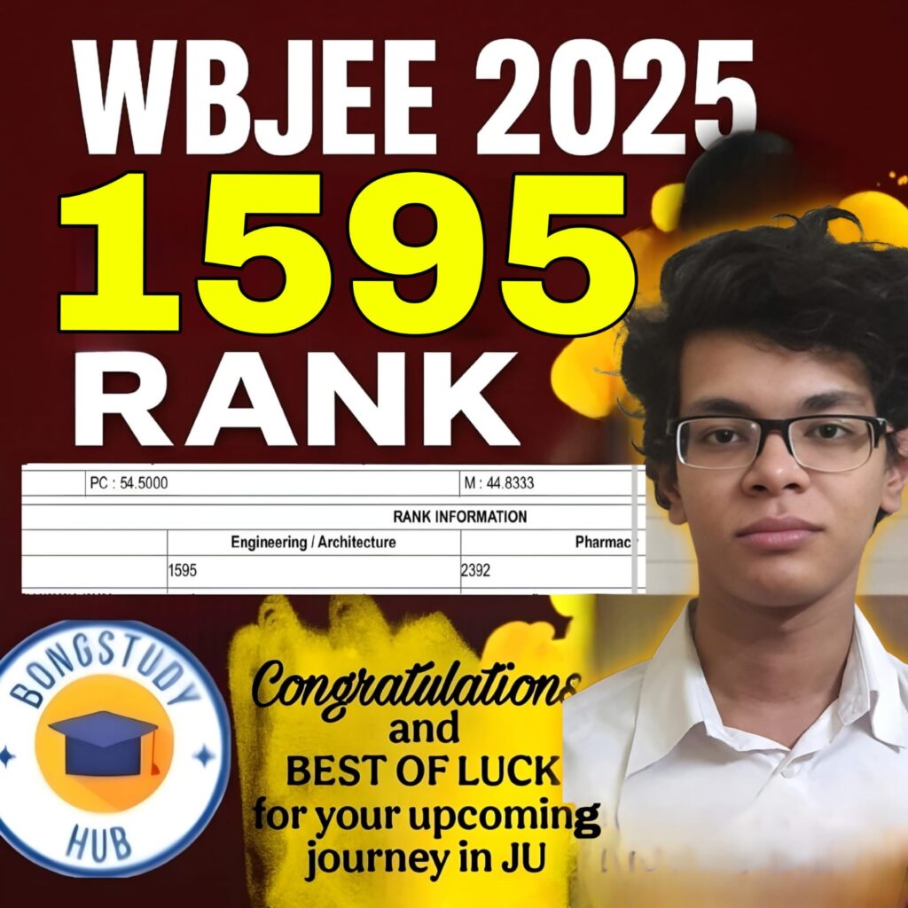 Bong Study Hub – Crack WBJEE with Expert Guidance